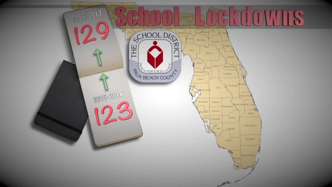 School lockdown incidents are up in Florida, but tracking is spotty - YouTube
