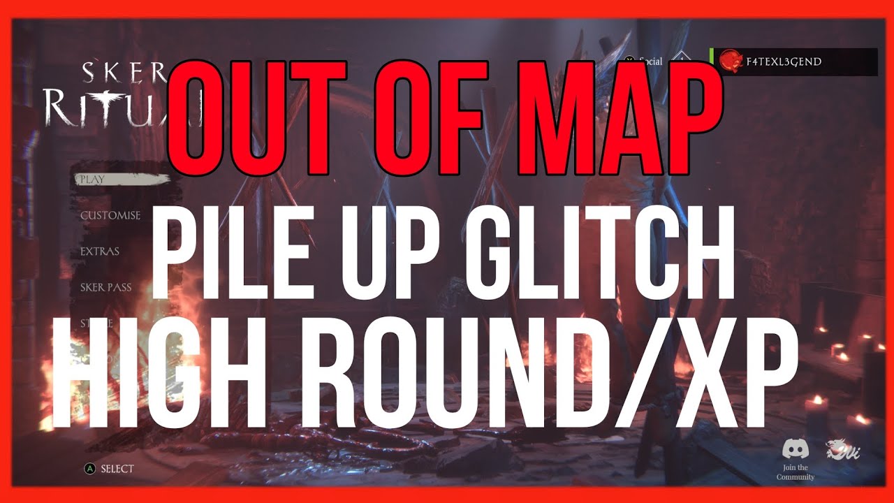 Sker ritual *NEW* Under Map God Mode Glitch - YouTube