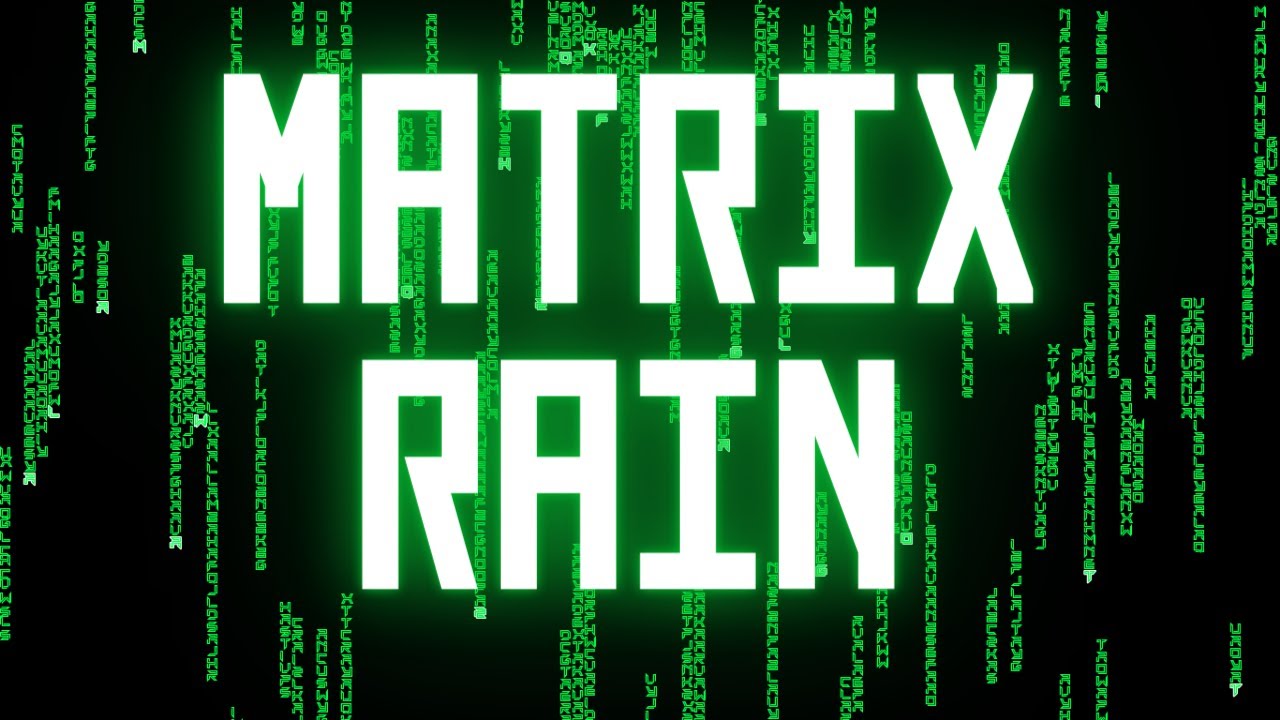 The Matrix Effect 2021 - YouTube