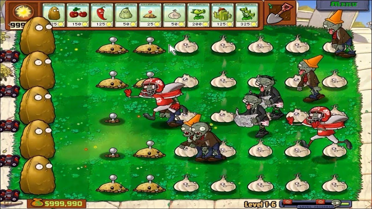 Plants Vs Zombies Hack Potato Min - 821 Digger Zombie Vs Potato Mine ...