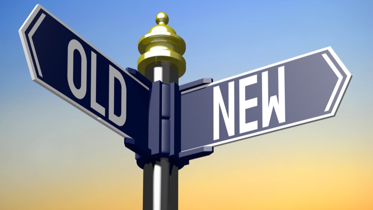 Out With The Old, In With The New - YouTube