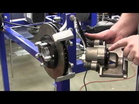 brake lab 7 - checking rotor thickness, run-out and out-of-parallel ...