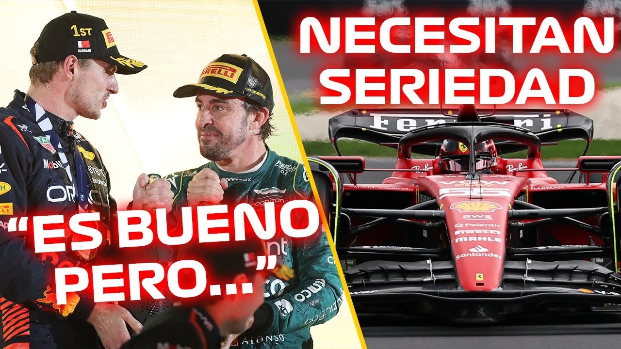 ALONSO AVISA A VERSTAPPEN!! "ES MUY BUENO, PERO..." | FERRARI NECESITA ...