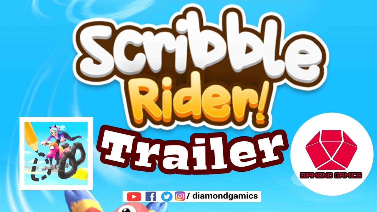 Scribble Rider Trailer gameplay walkthrough - YouTube
