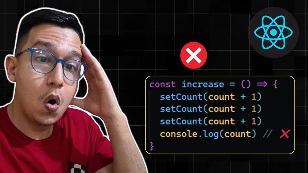 4 ERRORES comunes con useState en React que estás cometiendo - YouTube