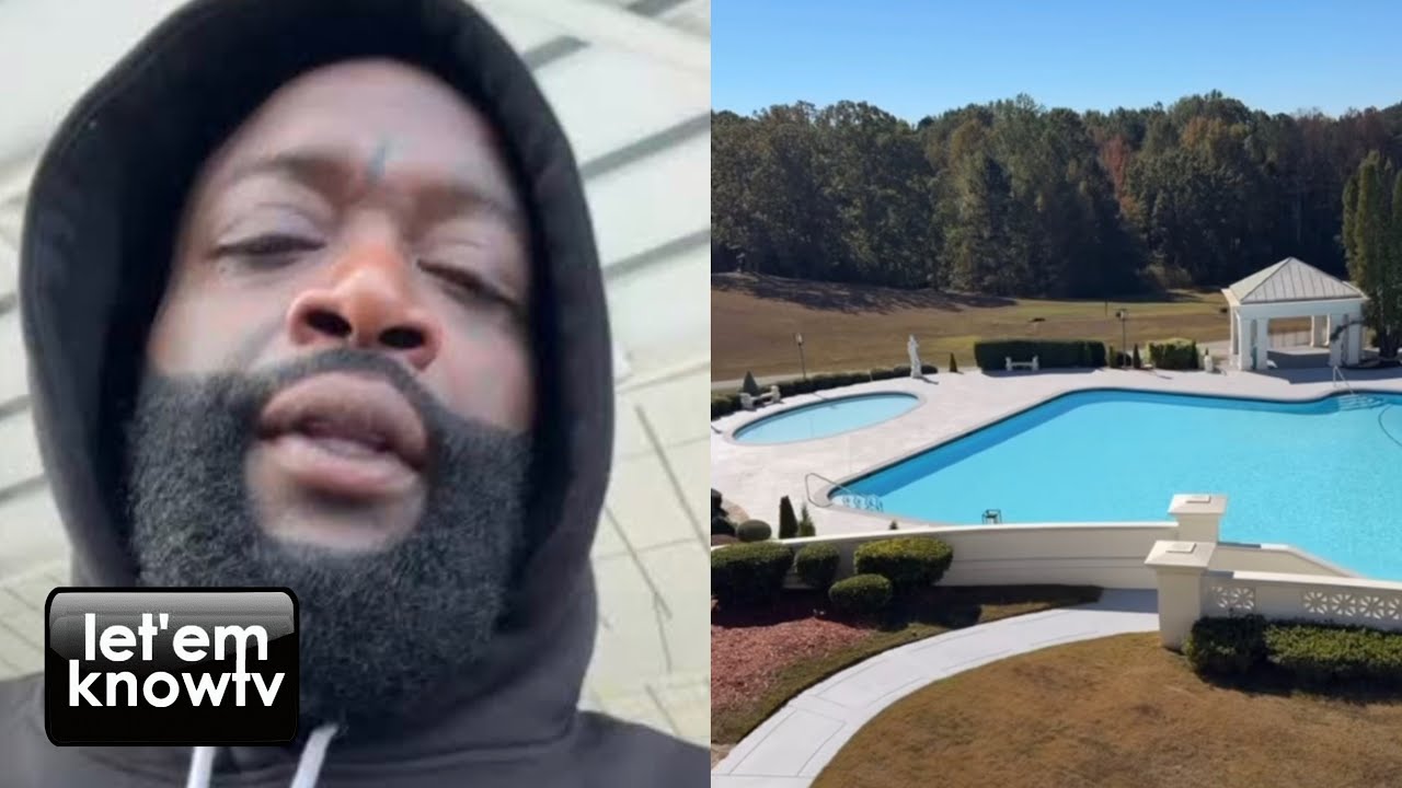 Rick Ross Claim He Can Swim In The Biggest Residential Pool In USA From ...