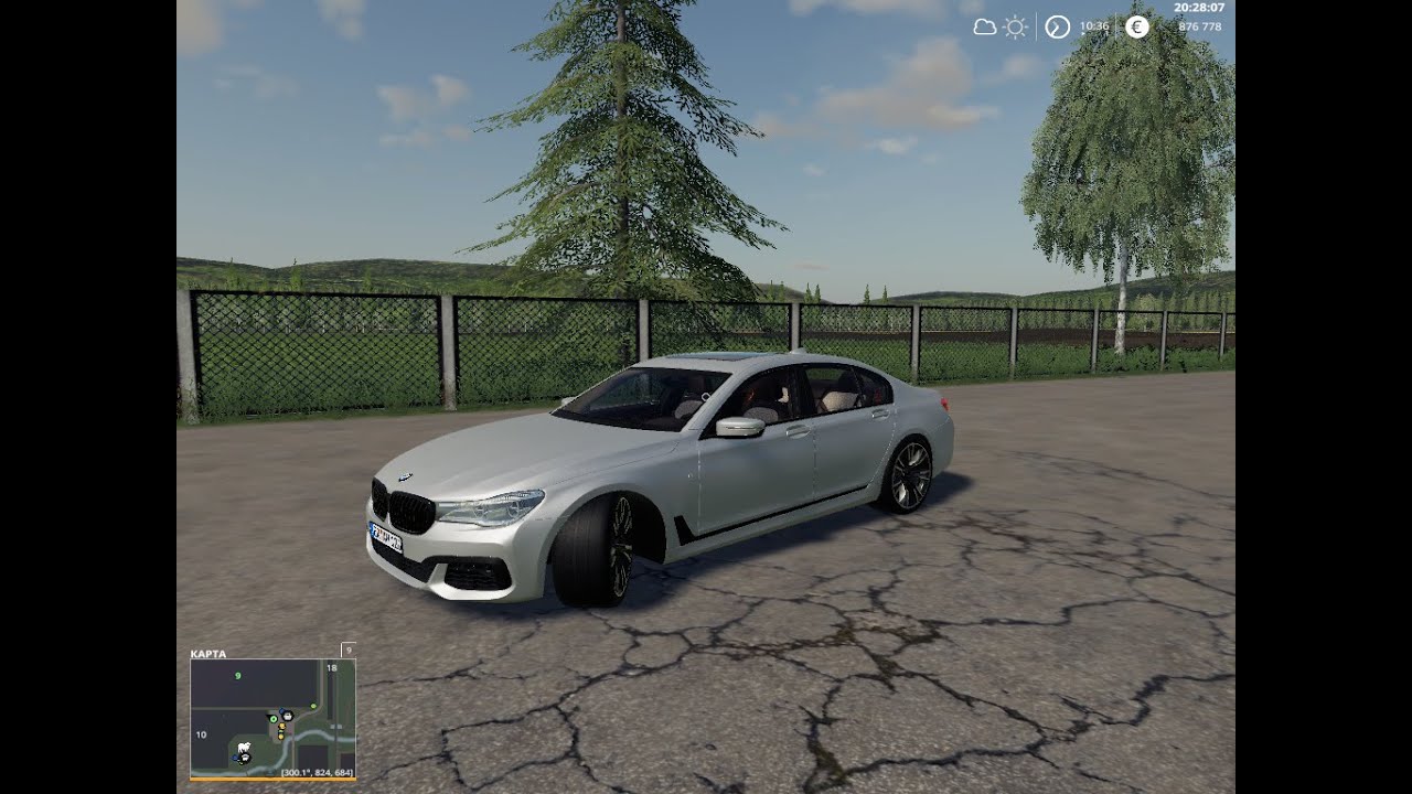 FarmingSimulator2019 BMW 7 Series v1.0 FS19 - YouTube