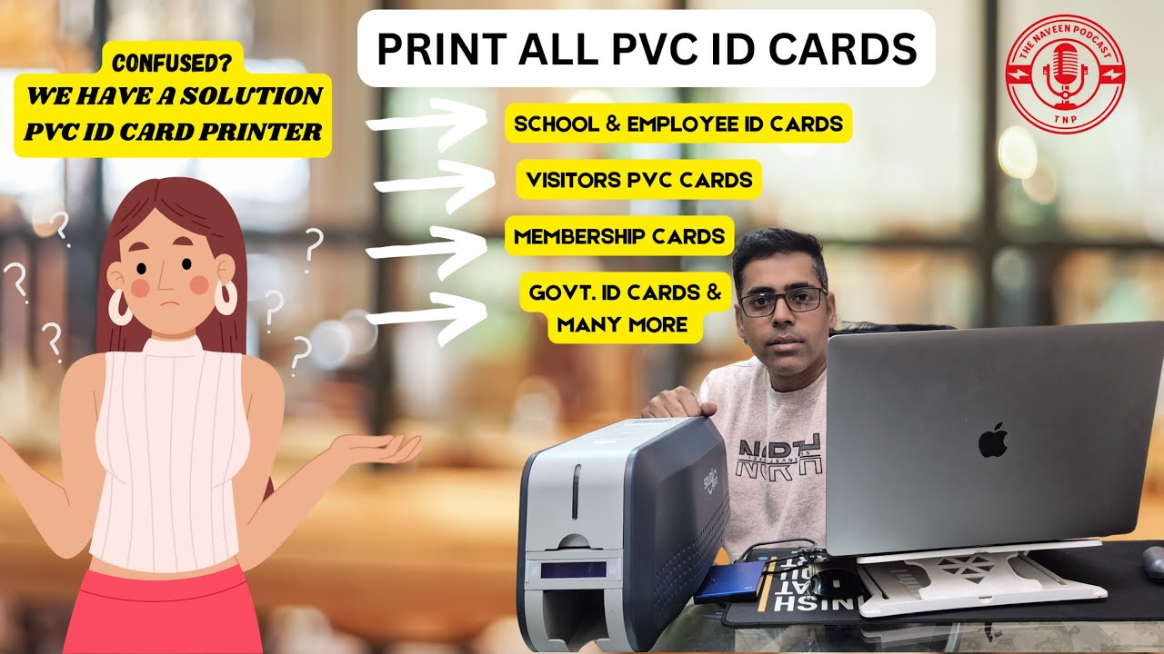 LOOKING FOR PVC ID CARD PRINTER FOR ID CARDS...THIS VIDEO WILL HELP YOU ...