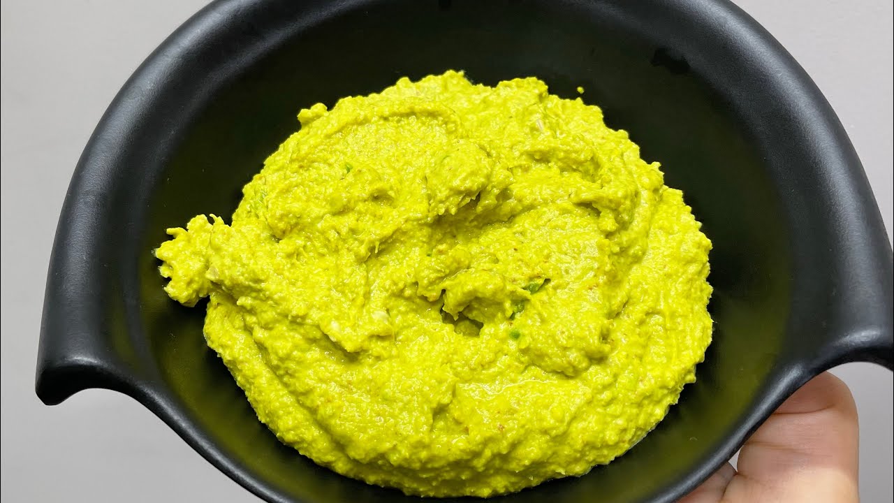 राजकोट की प्रसिद्ध चटनी-How to make yellow Chutney-Rajkot famous ...