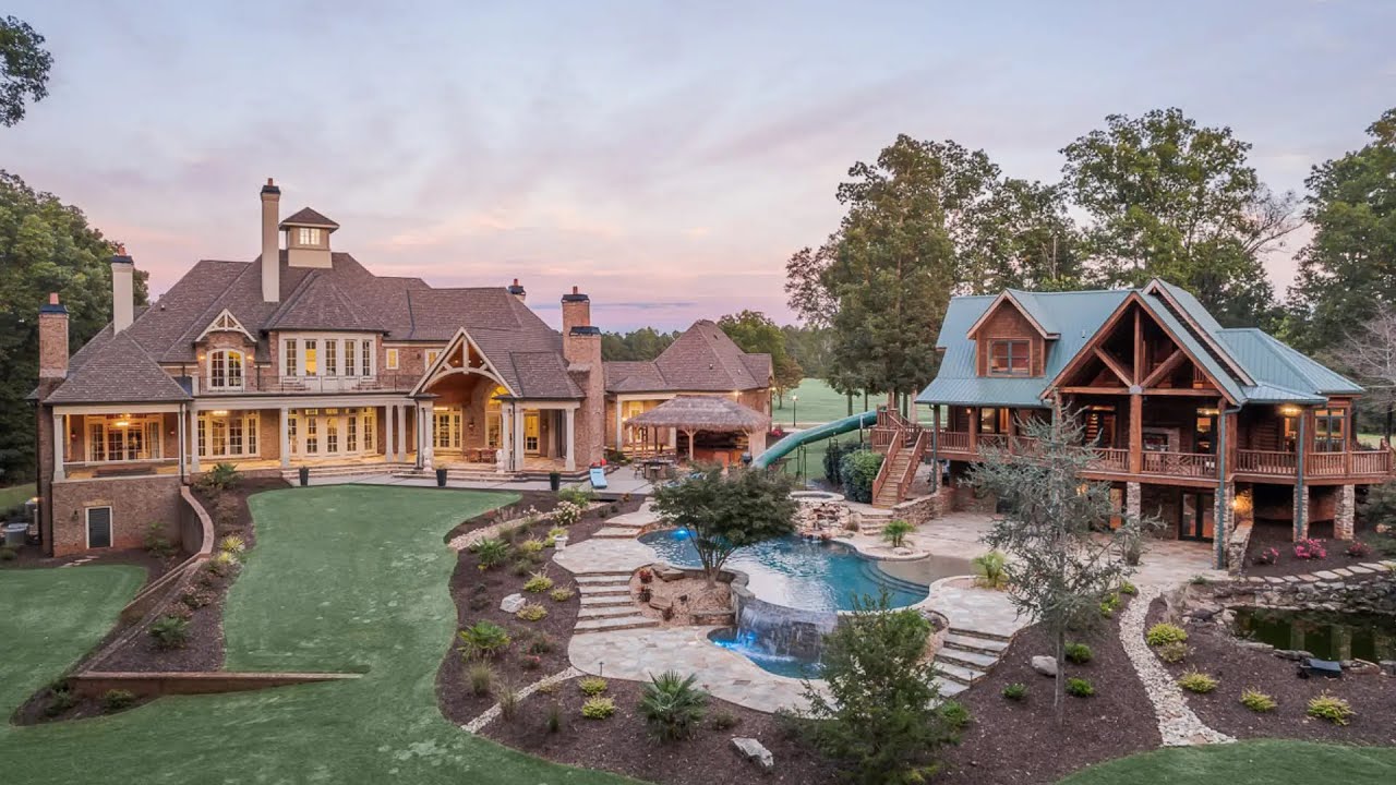 Inside a $12.5M Georgia Estate Luxury Living Redefined - YouTube