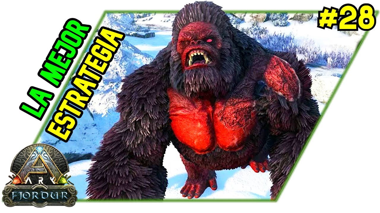 MEGAPITHECUS ALPHA | ARK FJORDUR - Camino al Valhalla #28 - YouTube