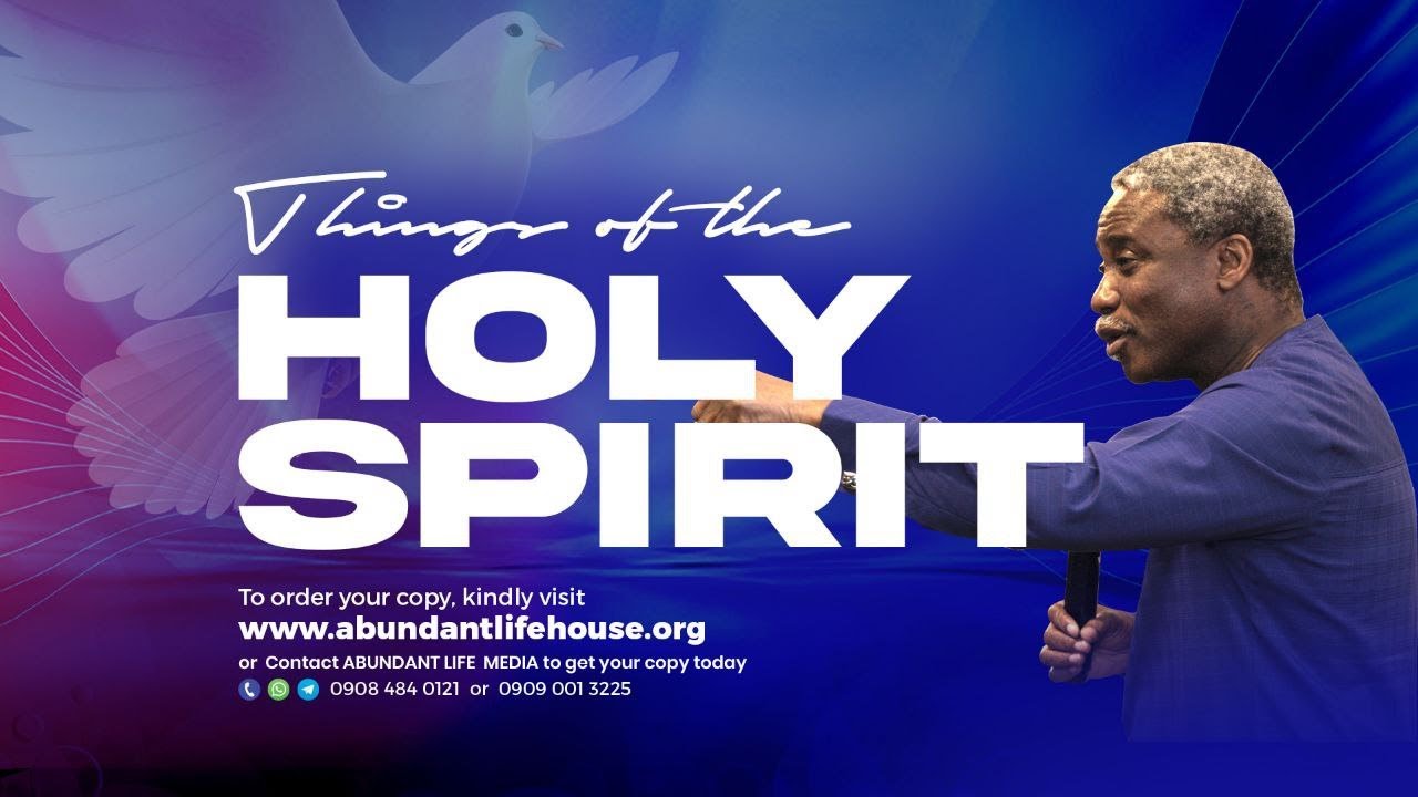 REV. OLUSOLA AREOGUN | THINGS OF THE HOLY SPIRIT - YouTube
