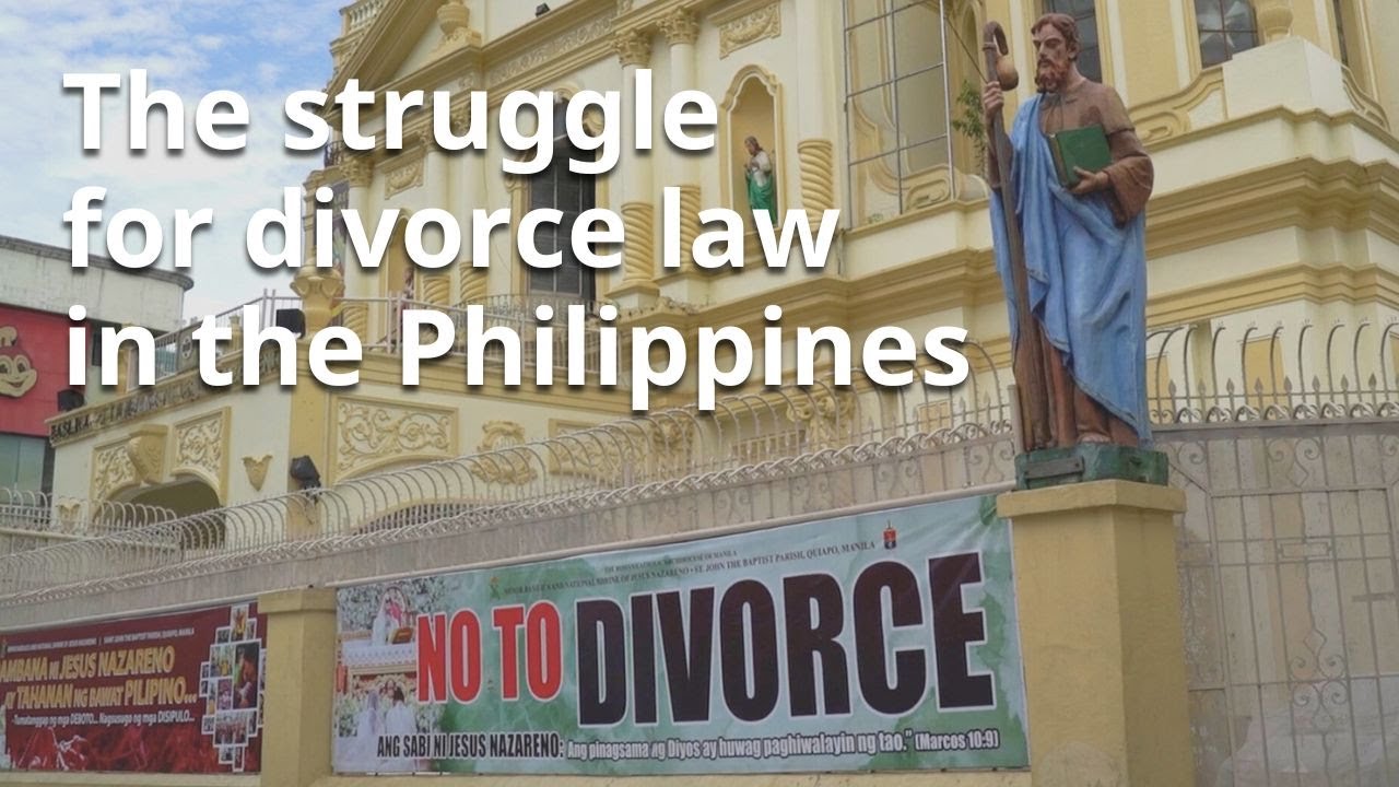 Battered wife leads fight for divorce in the Philippines - YouTube