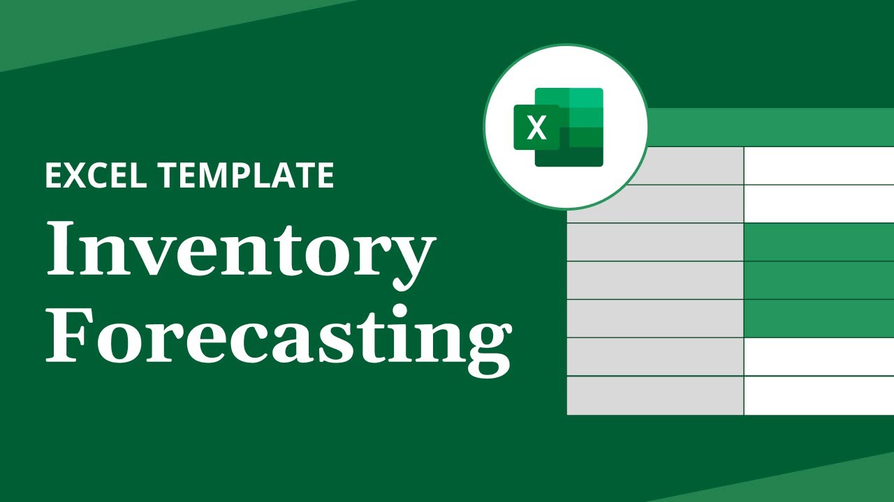 Inventory Forecasting Free Excel Template | Vena - YouTube