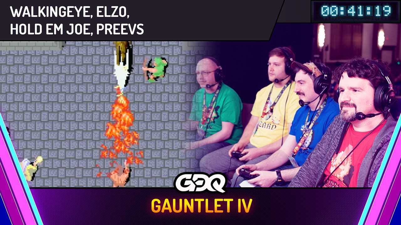 Gauntlet IV by WalkingEye, Elzo, Hold Em Joe & Preevs in 41:19 - Awesome Games Done Quick 2025 ...