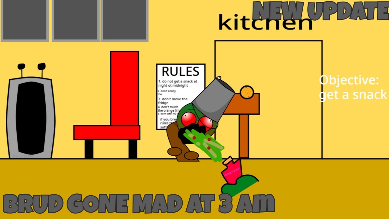Brud is Gone Mad in NEW Brud HORROR Game! Updated Sprunki: Brud gets a ...