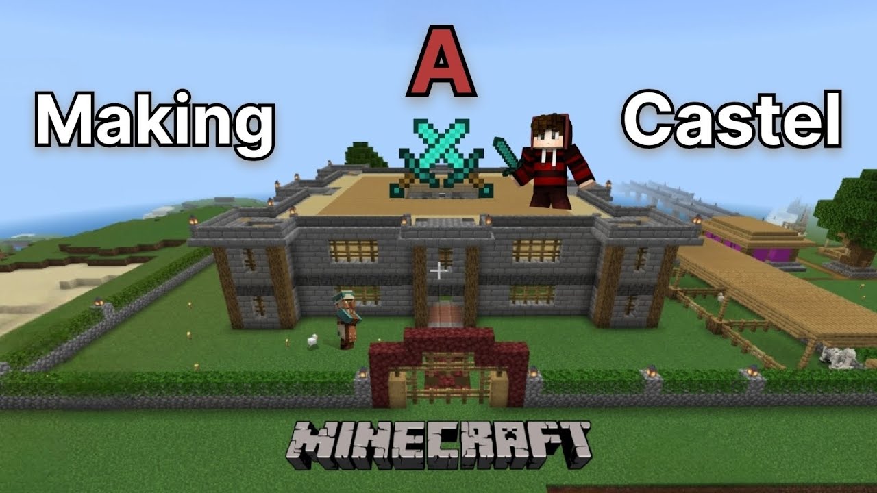 Making A Large Castel 🏰|Ep-12 |Minecraft survival Series - YouTube