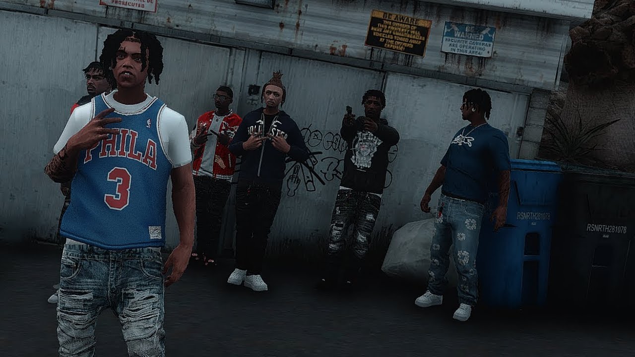 GTA RP I created a gang trying to recrute members ! - YouTube