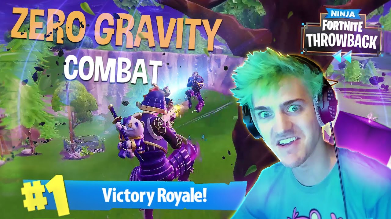 ZERO GRAVITY SHOTTYS AND MYSTICAL CUBES?! - FORTNITE THROWBACK - YouTube
