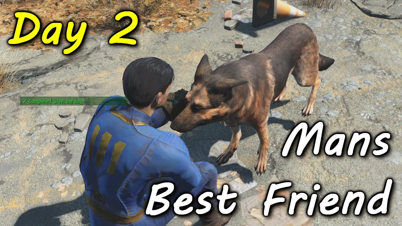 Fallout 4 Day 2 Mans Best Friend - YouTube