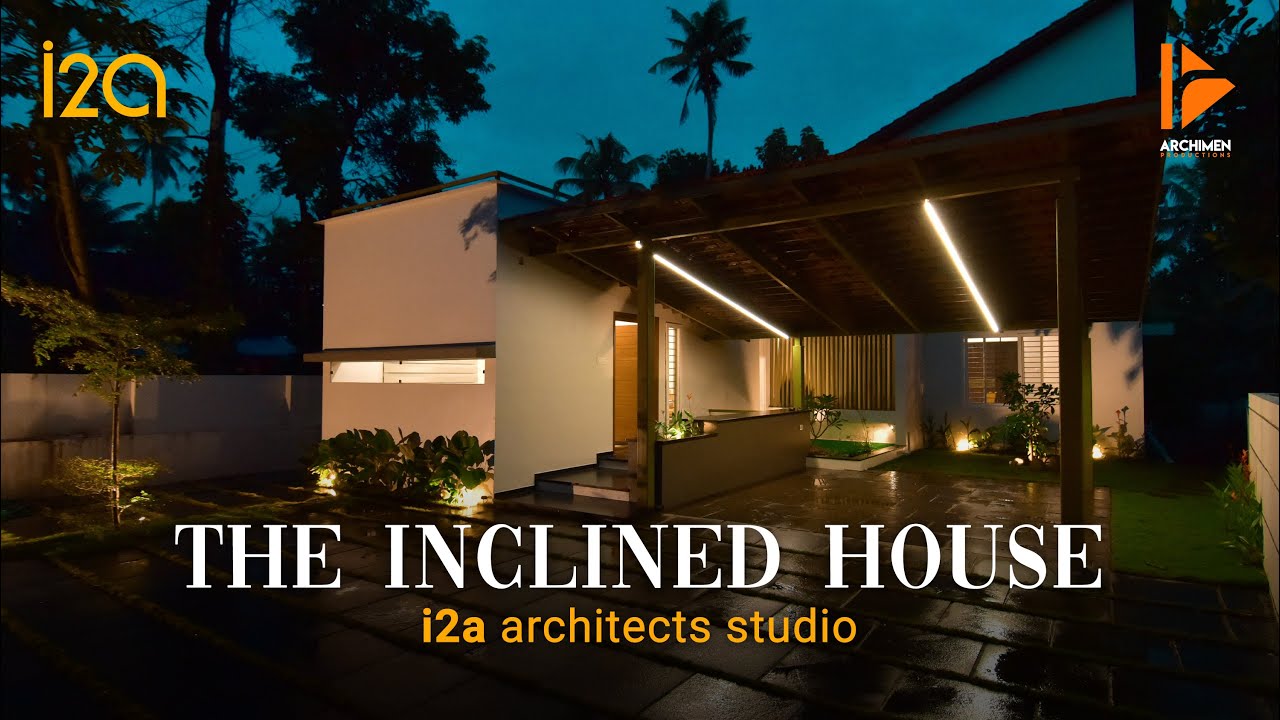 The Inclined House | Architecture Cinematic Video | i2a Architects ...