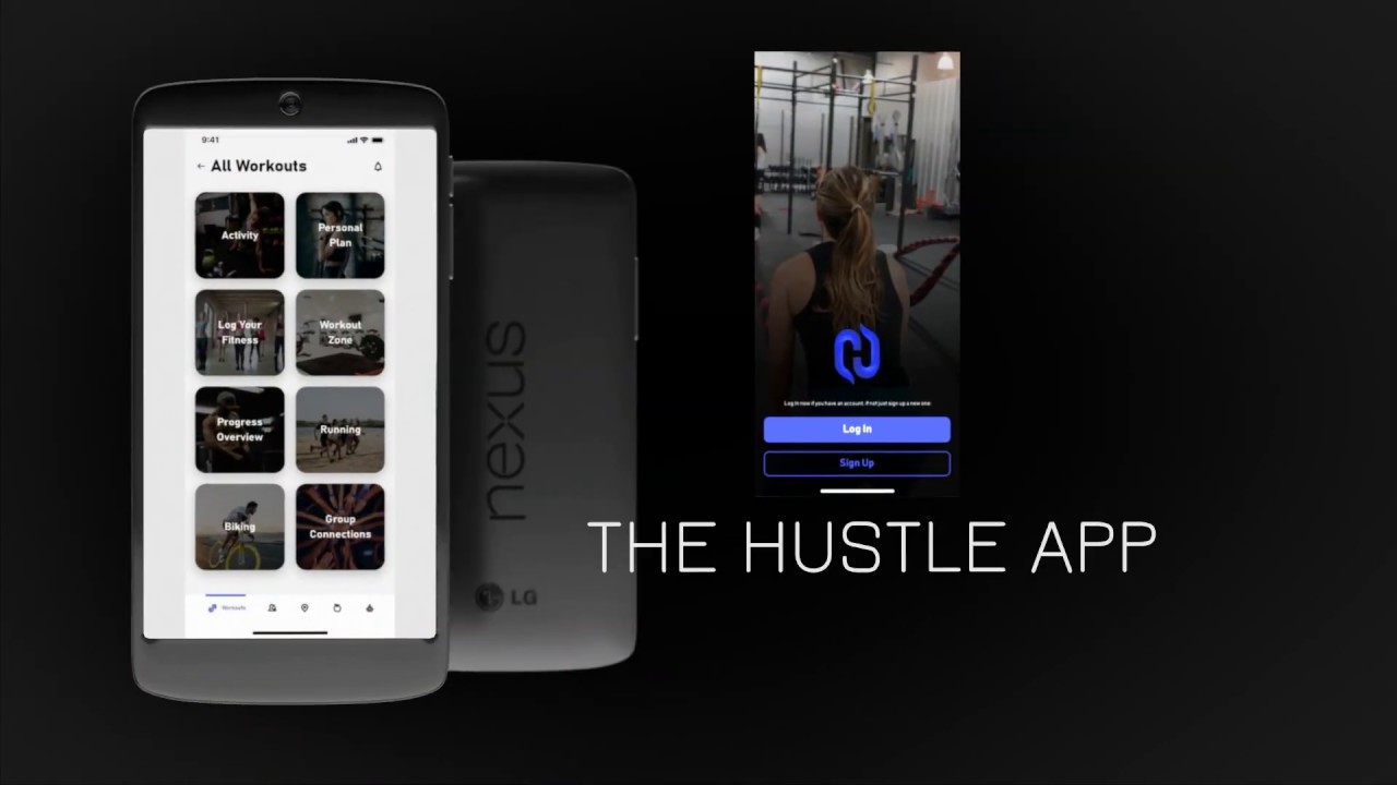 9 Hustle Android App Mockup - YouTube