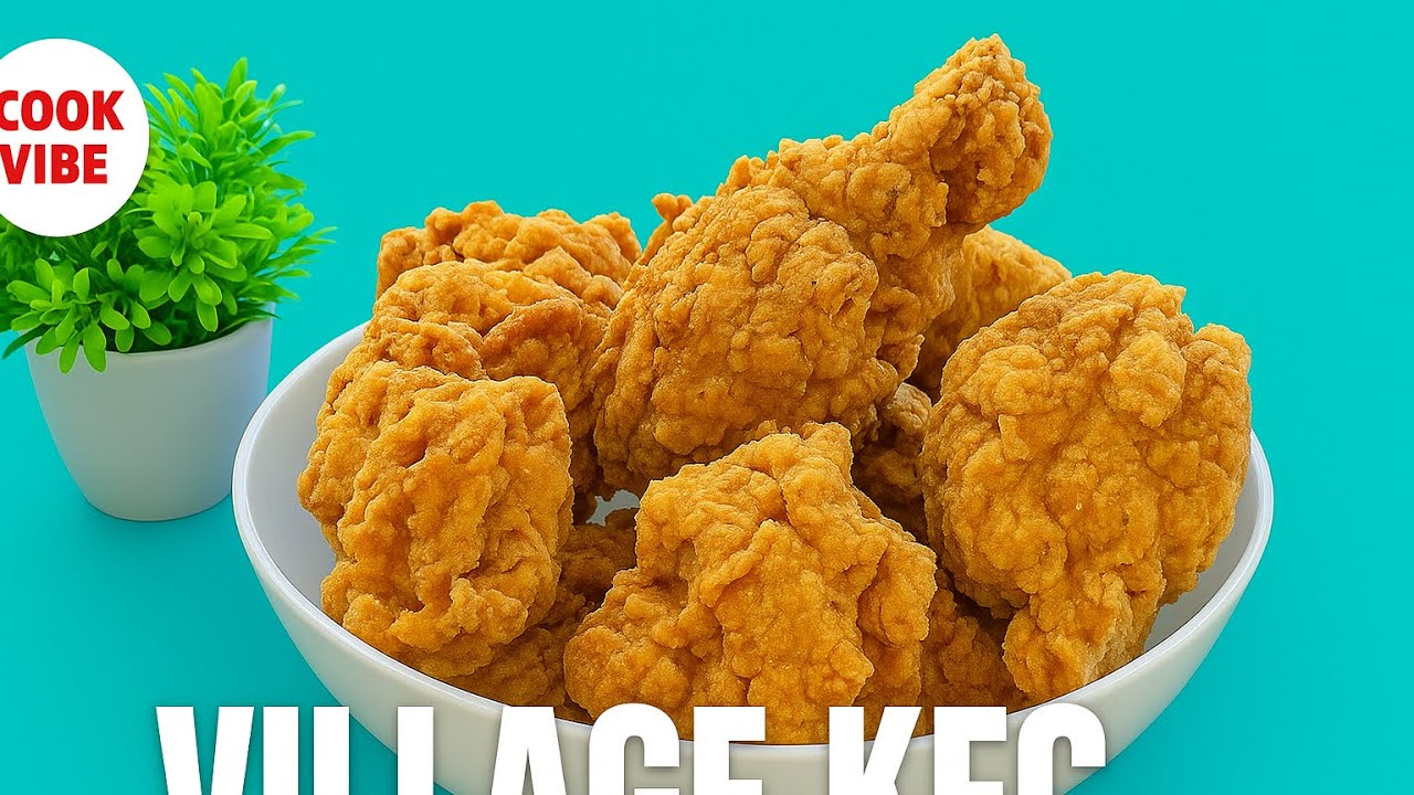 Village Simple and crispy KFC | village style chicken KFC| easy and ...