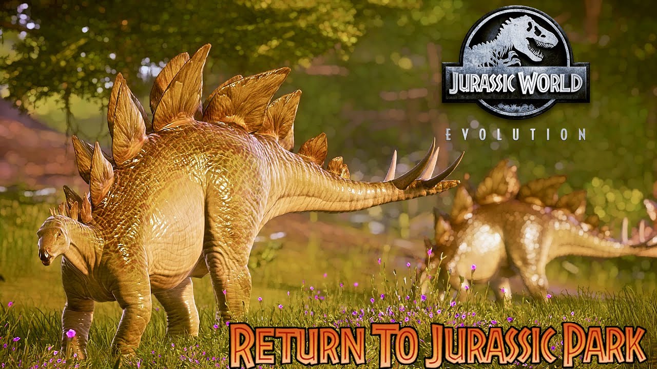 Return to Jurassic Park DLC Stegosaurus all new skins and patterns ...
