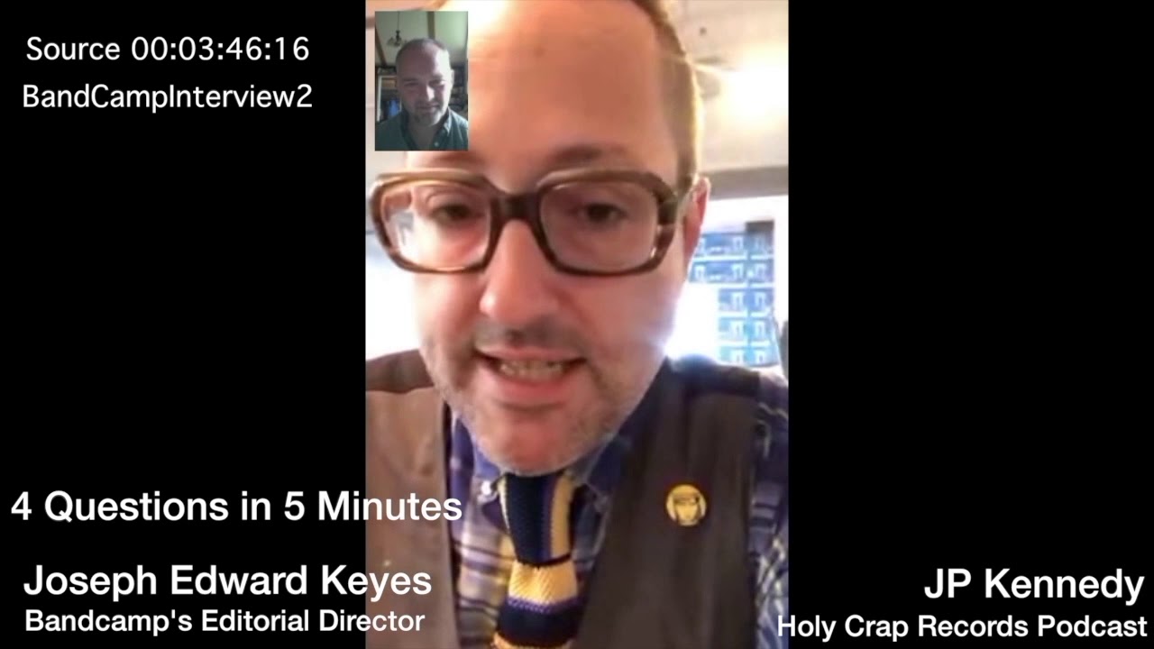 Holy Crap Records: 4 Questions in 5 Minutes: Joseph Keyes - YouTube