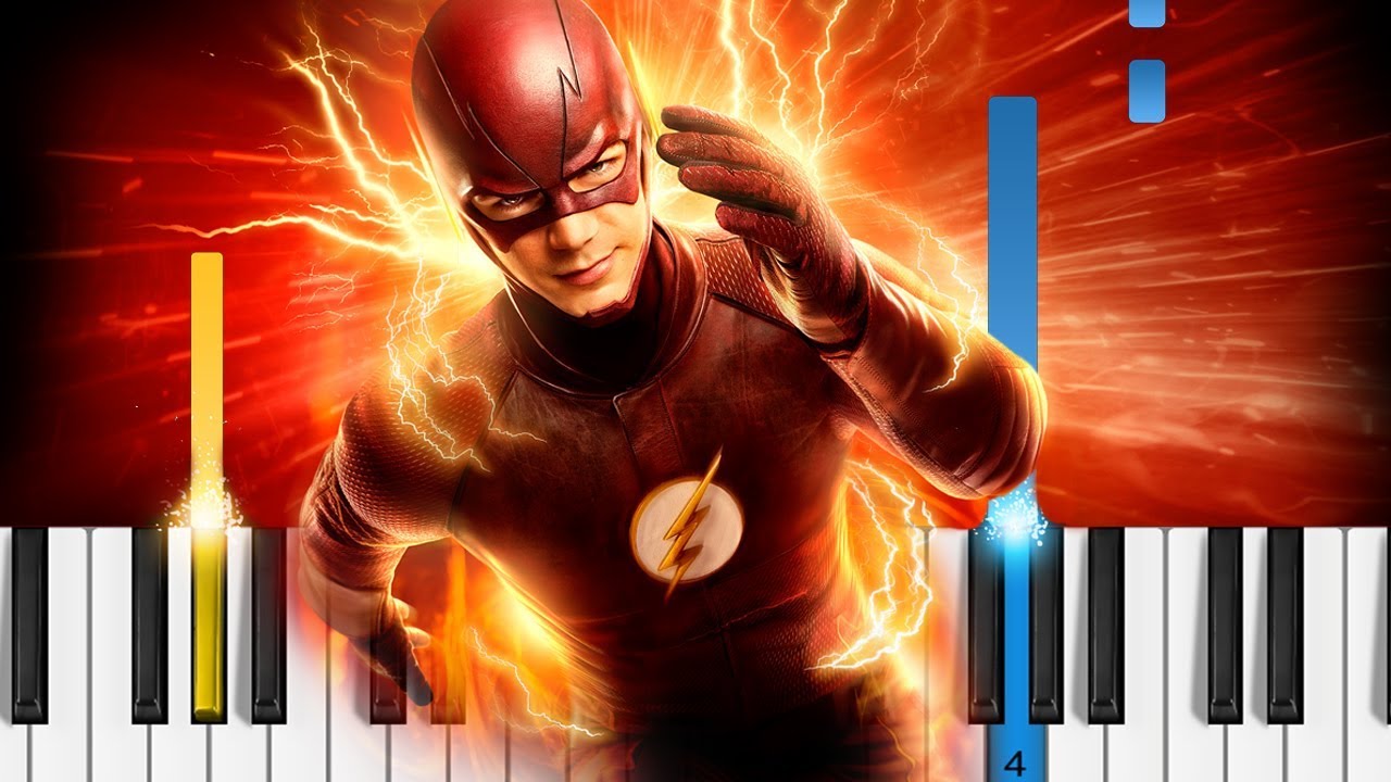 The Flash - Main Theme - Piano Tutorial - YouTube