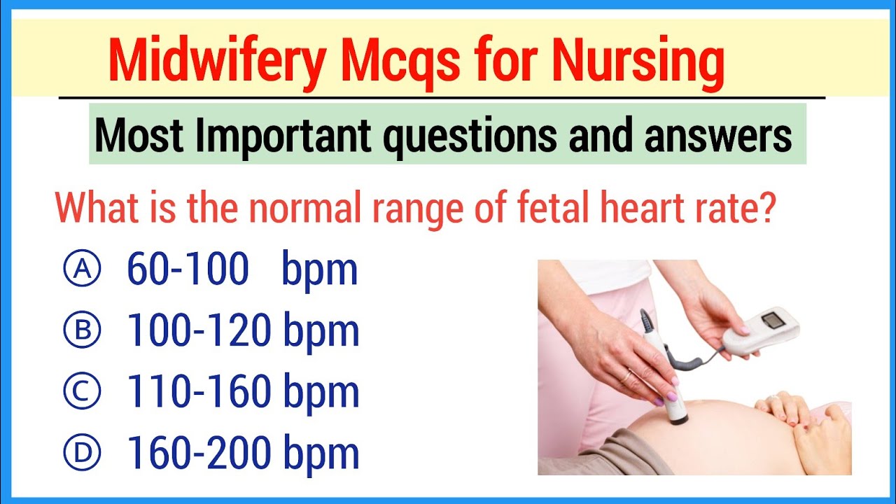 Midwifery mcq for nursing exam || Midwifery questions and answers ...