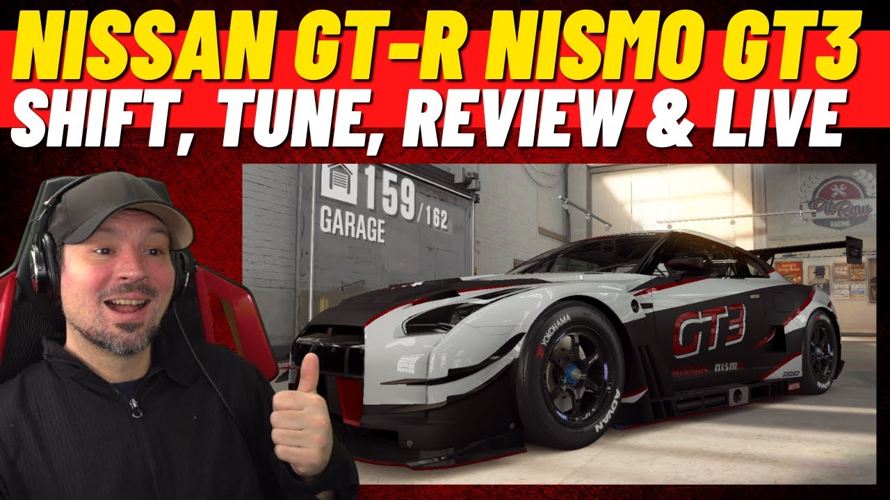 Nissan GTR Nismo GT3 | Shift | Tune | Review | Live Racing - YouTube