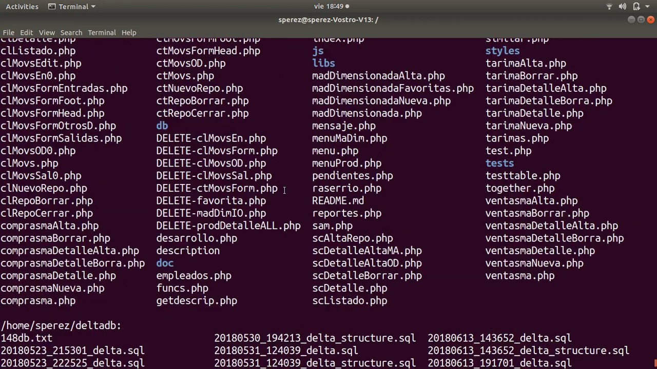 linux ls rutas absolutas y relativas comodines - YouTube