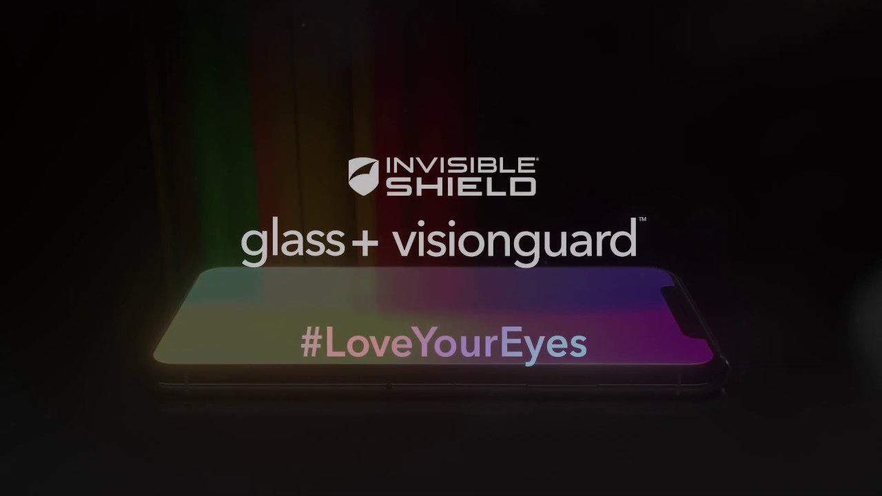 ZAGG InvisibleShield Glass+ VisionGuard - YouTube