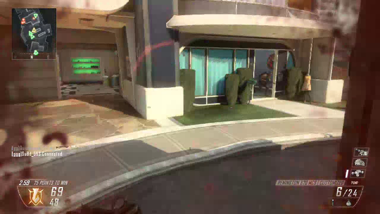BLACK OPS 2 Remington shotgun collateral killcam - YouTube