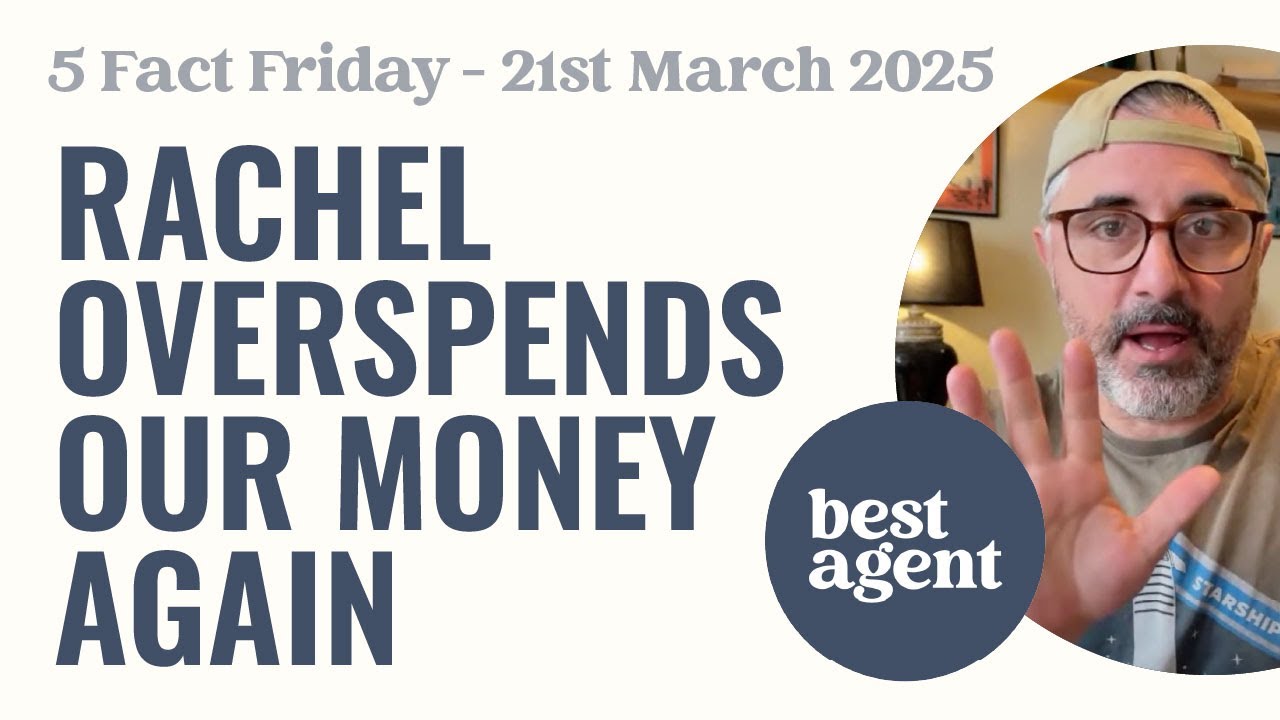 Rachel overspends our money again - 5 Fact Friday 14 March 2025 - YouTube