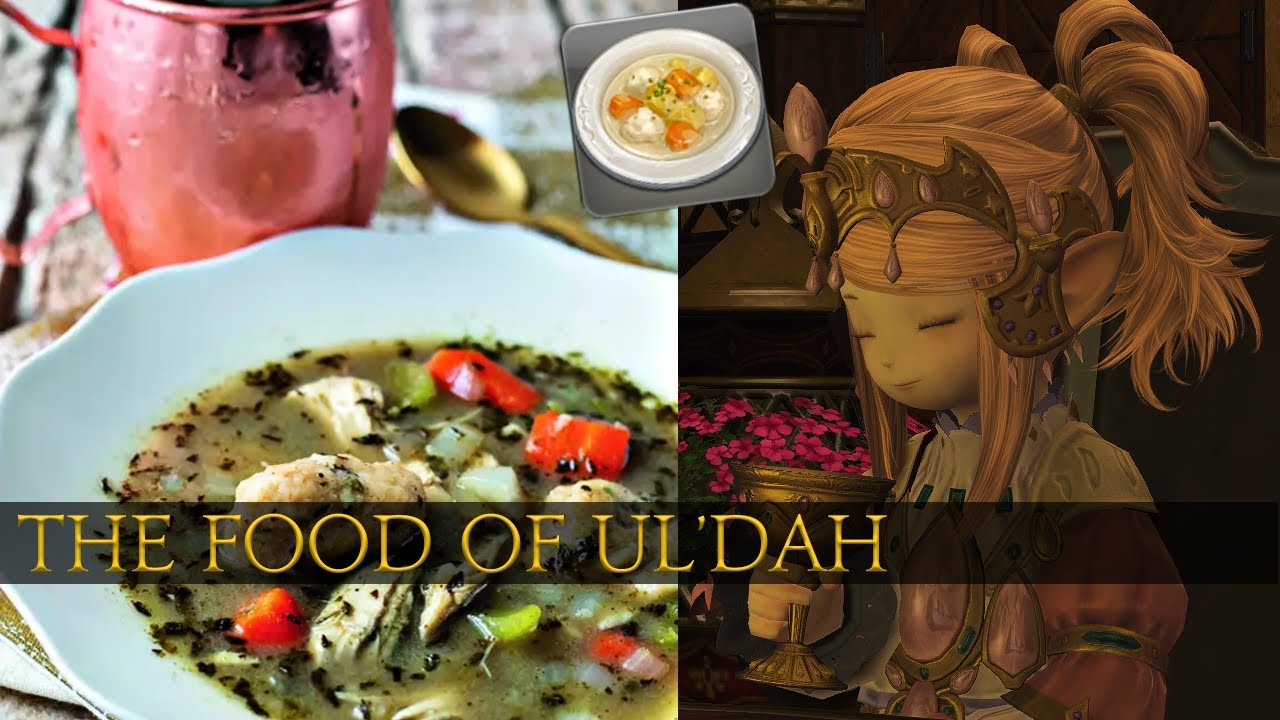 FFXIV Lore - The Food of Ul'dah and Thanalan - YouTube