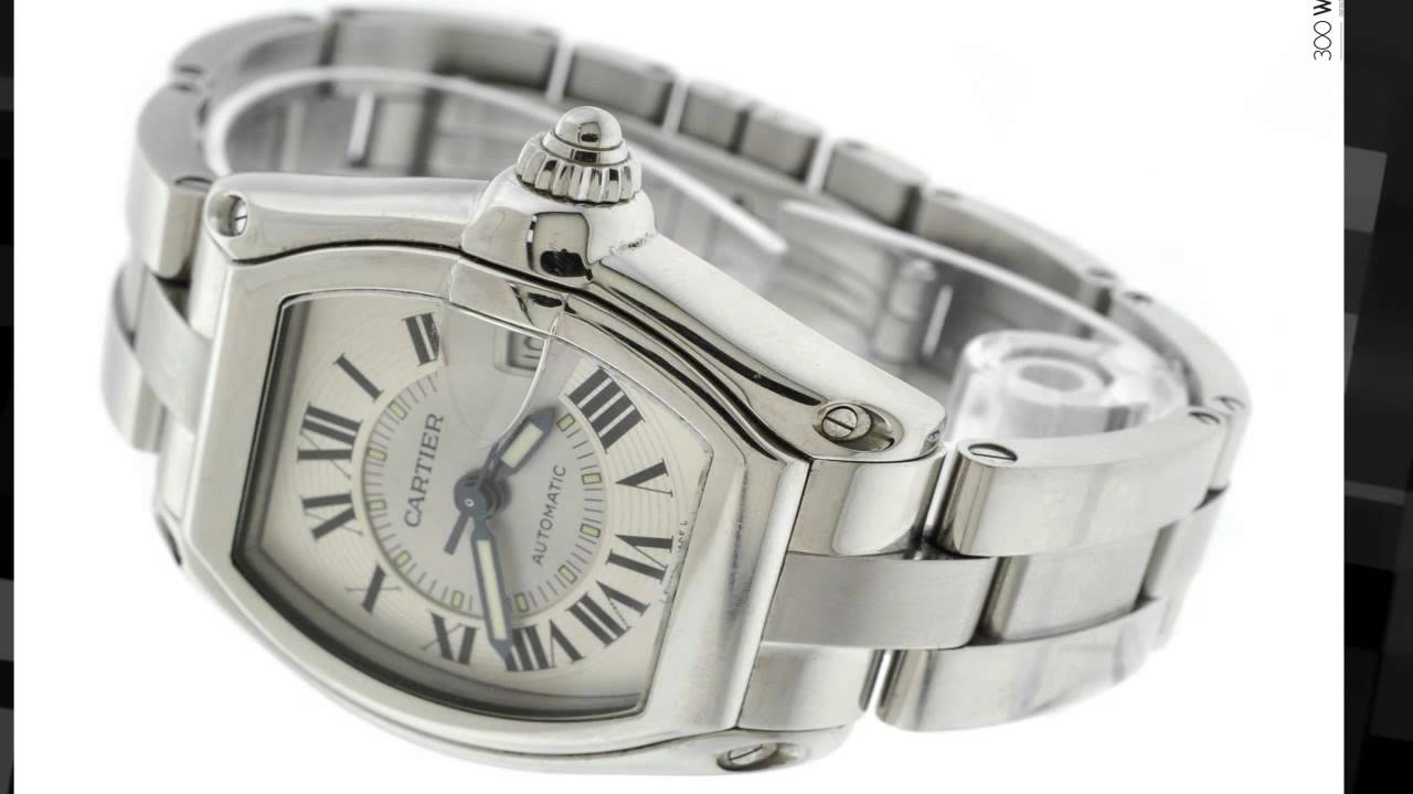 Cartier Roadster Automatic Date watch - YouTube