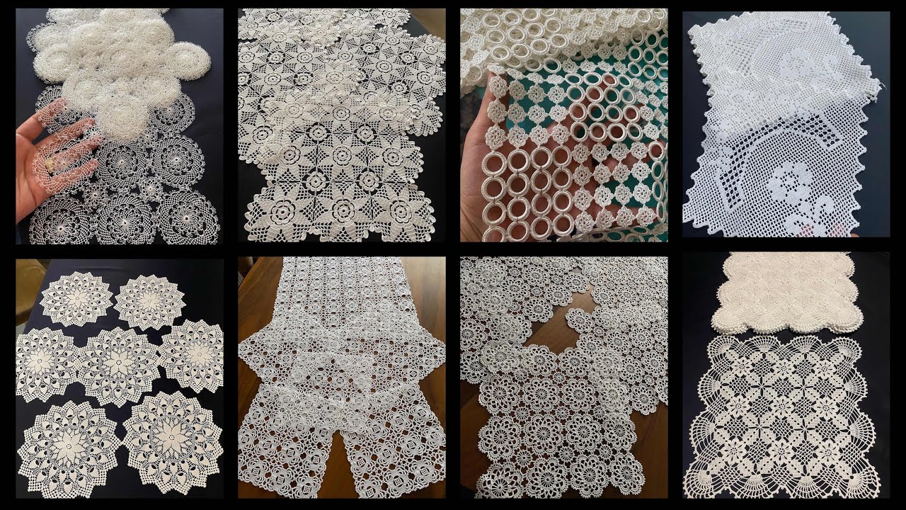 Diferentes modelos de encaje, modelos de encaje para manteles de centro ...