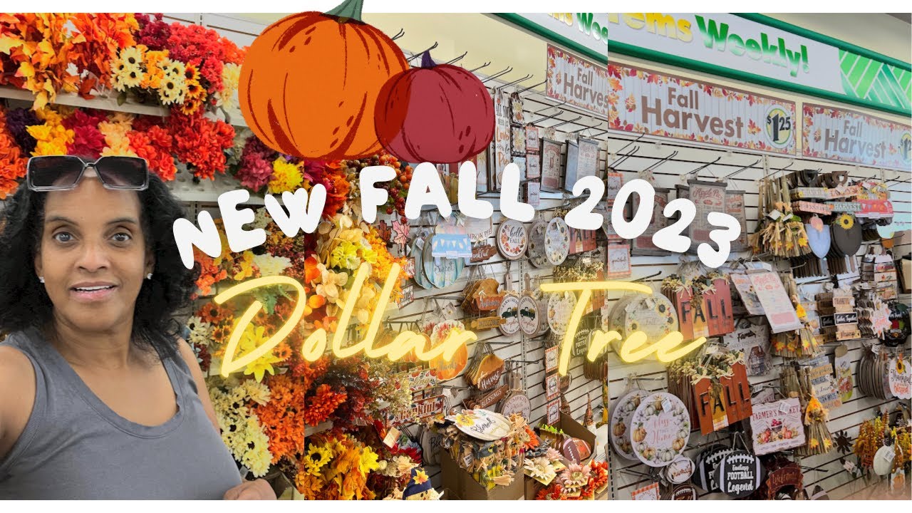 DOLLAR TREE * NEW FALL DECOR * PLUS DOLLAR PLUS - YouTube