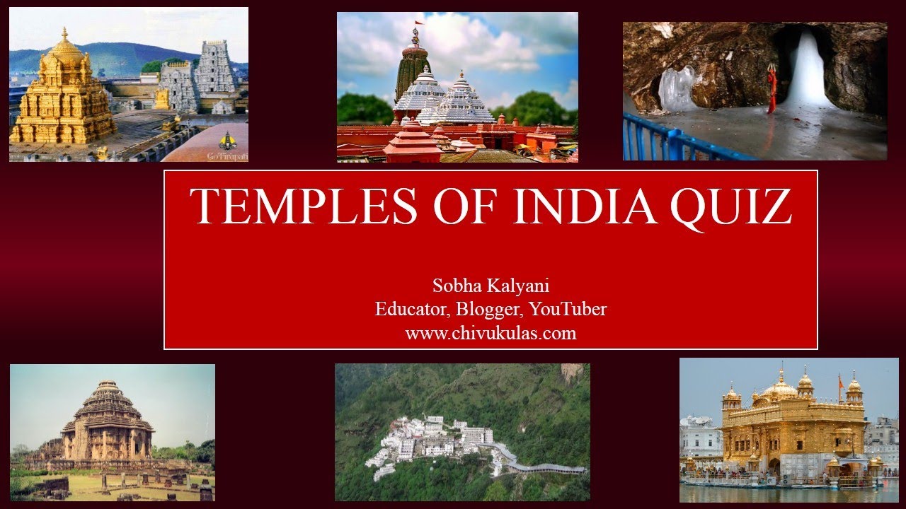Interesting Quiz on Temples of India | Important Quiz Questions Answers ...