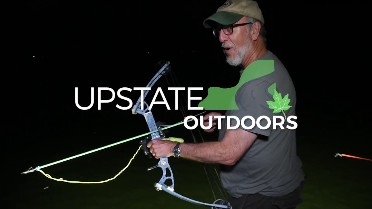 Upstate NY Outdoors: Bowfishing for carp on Oneida Lake - YouTube