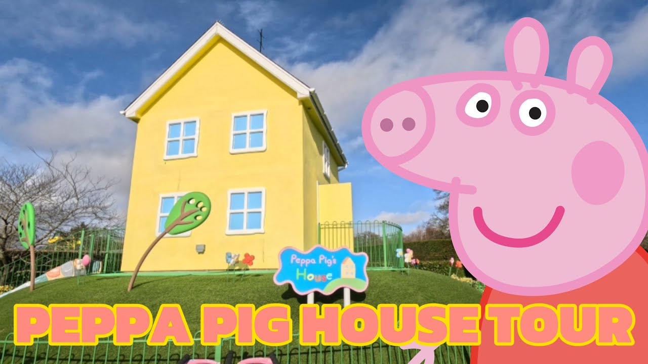 PEPPA PIG’S HOUSE TOUR | PAULTONS PARK | 4K 2024 - YouTube