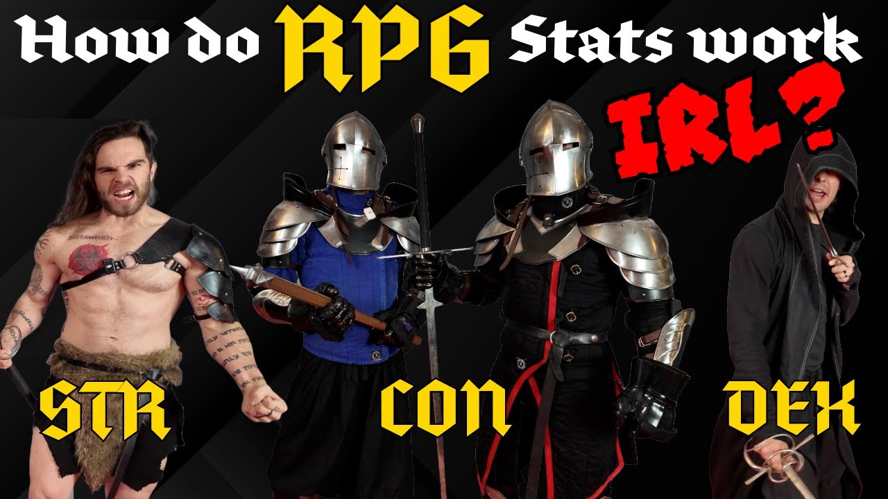How do RPG Stats work in an IRL Sword Fight? - YouTube