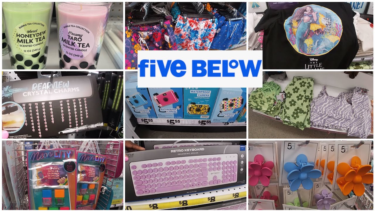 FIVE BELOW Finds Shop With Me May 2023 *Waterproof Cameras Candles ...
