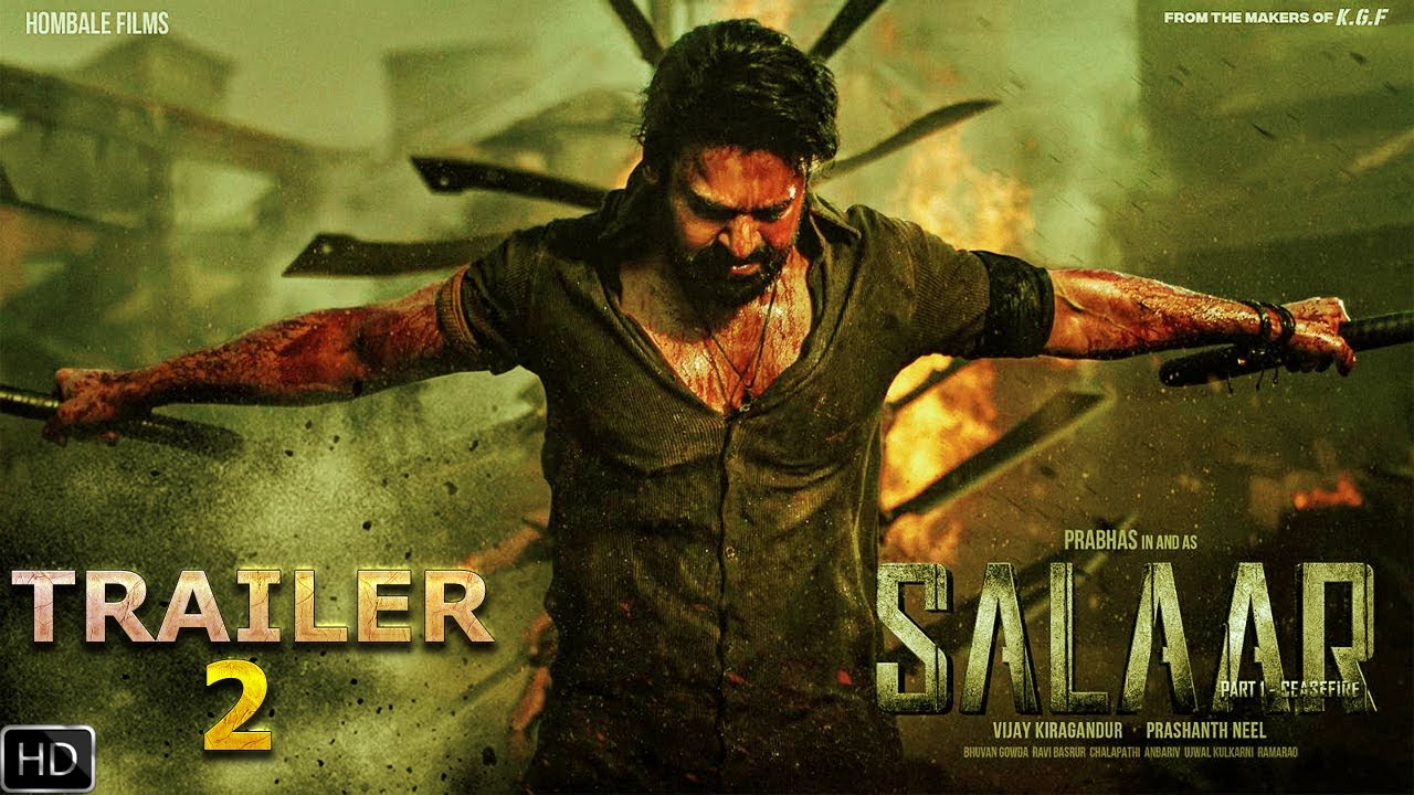Salaar Trailer 2 - Prabash Shruti Hassan Prashanth Neel 22th December ...