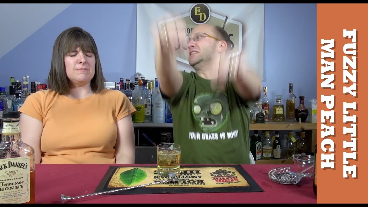 Fuzzy Little Man Peach Cocktail, How-To - YouTube