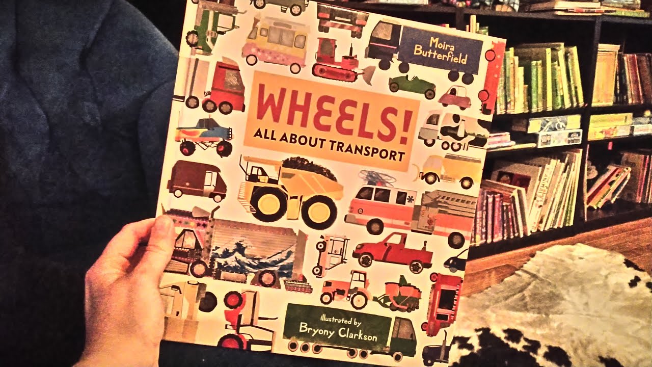 Wheels! All about transport book from Usborne Books & More - YouTube