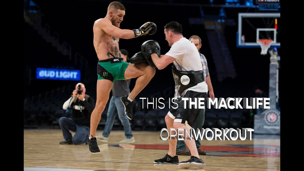 Conor McGregor Open workouts: TheMacLife - YouTube