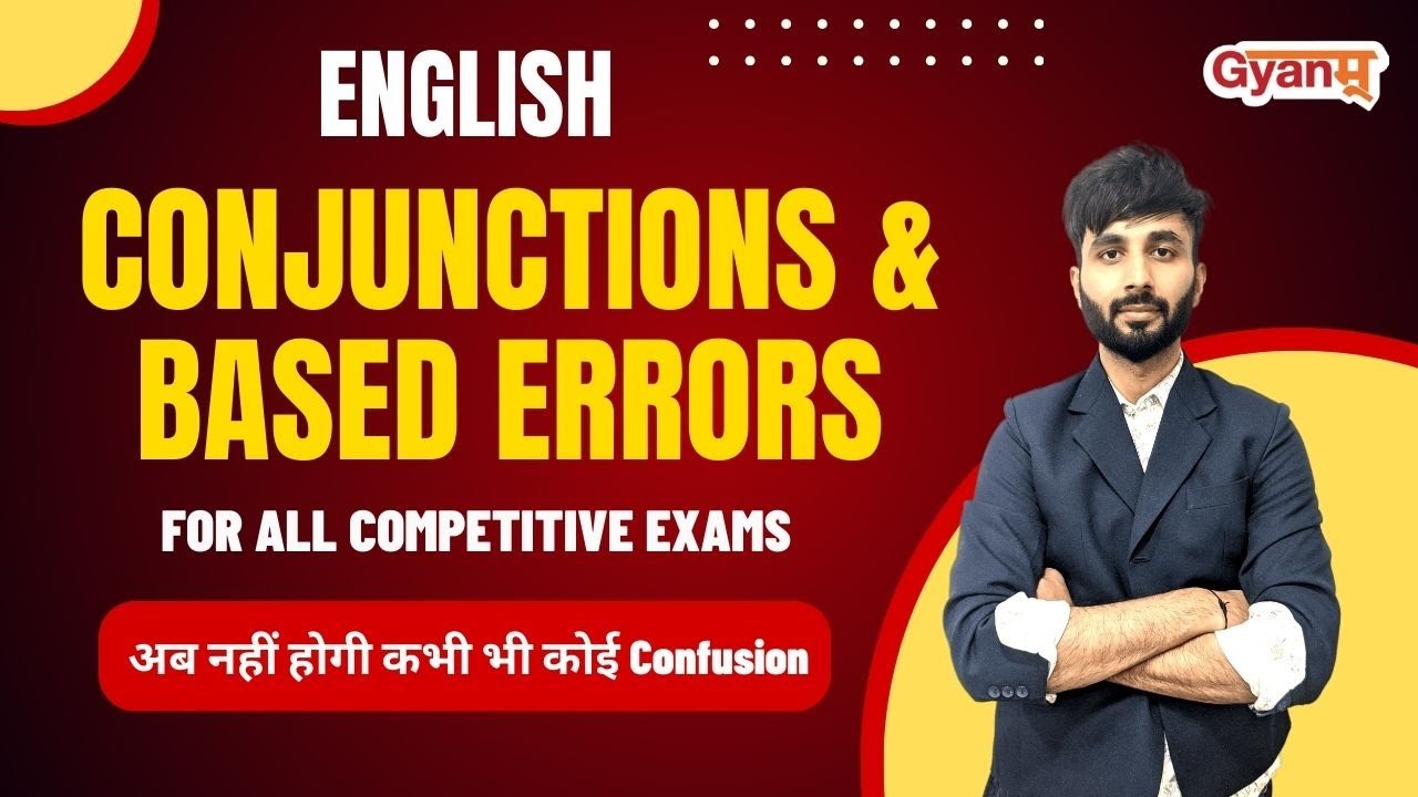 English Language | Conjunctions & Based Errors | Learn English With ...